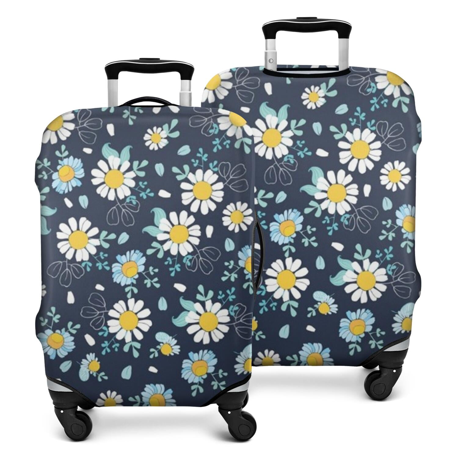Daisy Flower Pattern Luggage Cover Fashion Suitcase Cover Baggage ...