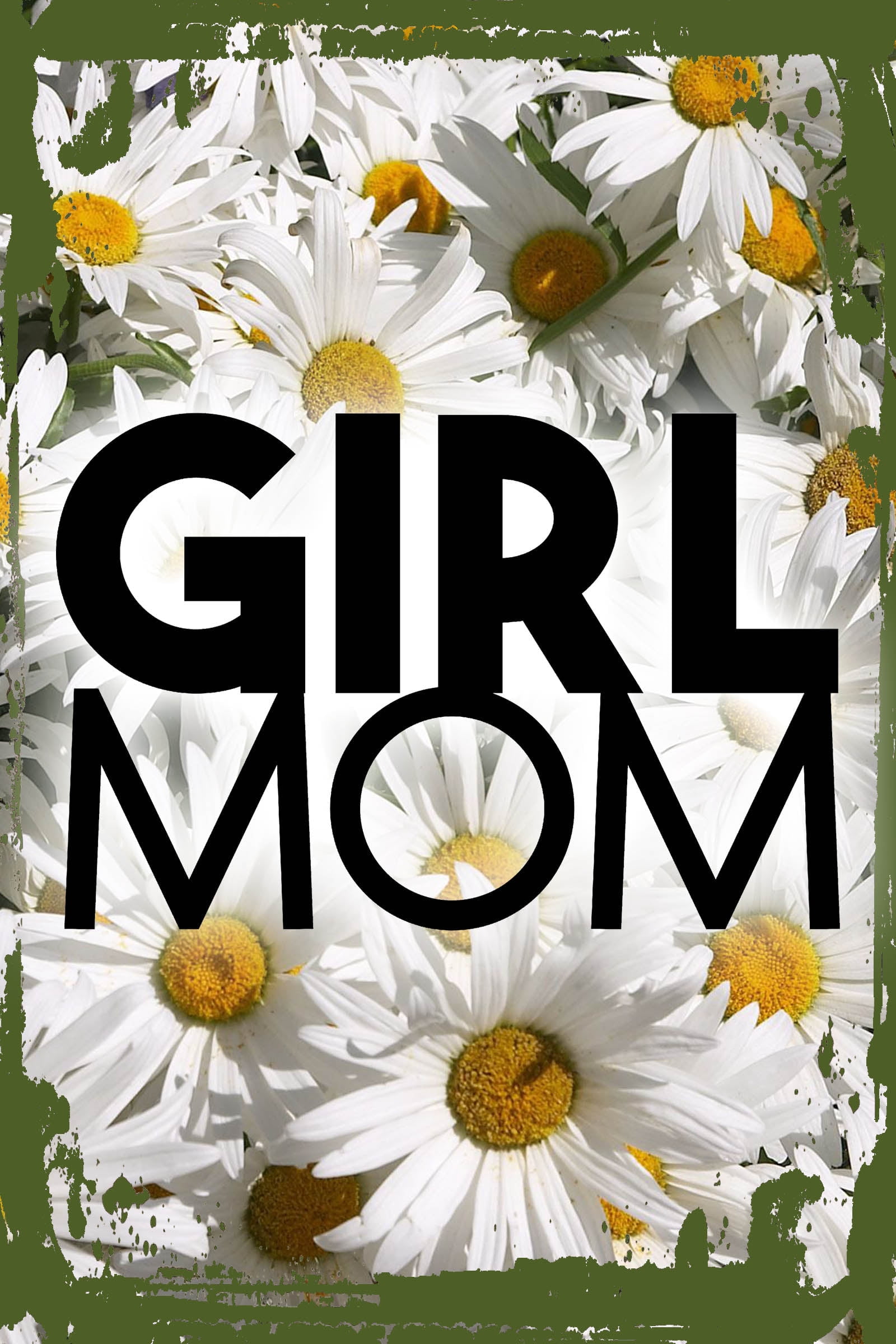 Daisy Flower Wall Art Girl mom caps girly daughters family love Tin ...