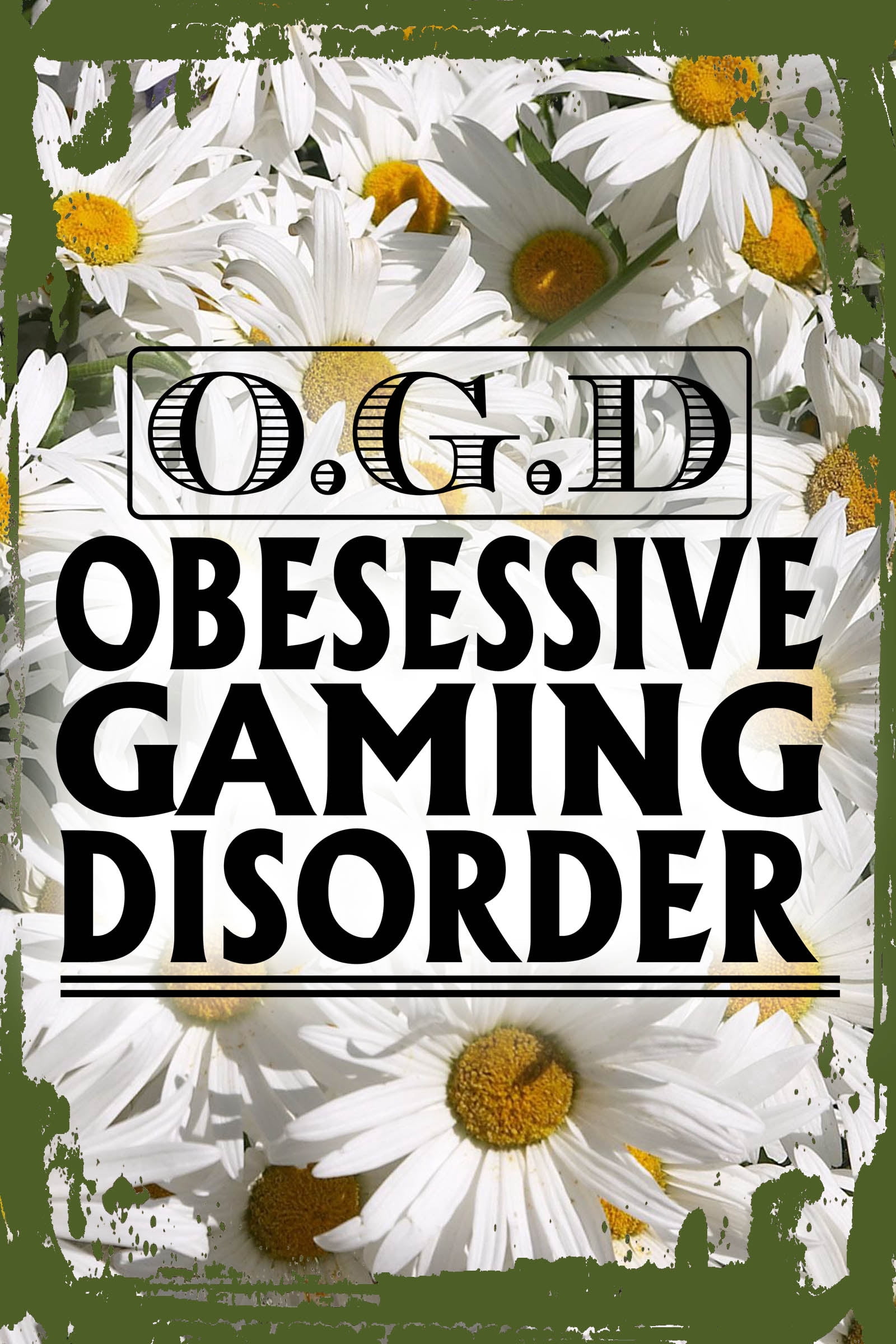 Daisy Flower Wall Art OGD Obesessive Gaming Disorder Gamer Video Games ...