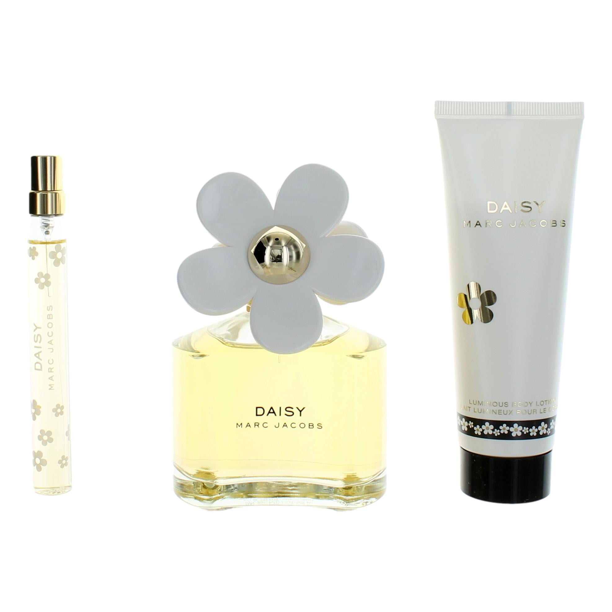 Marc Jacobs Daisy Perfume Gift Set for Women - 3 Piece Eau De Toilette ...