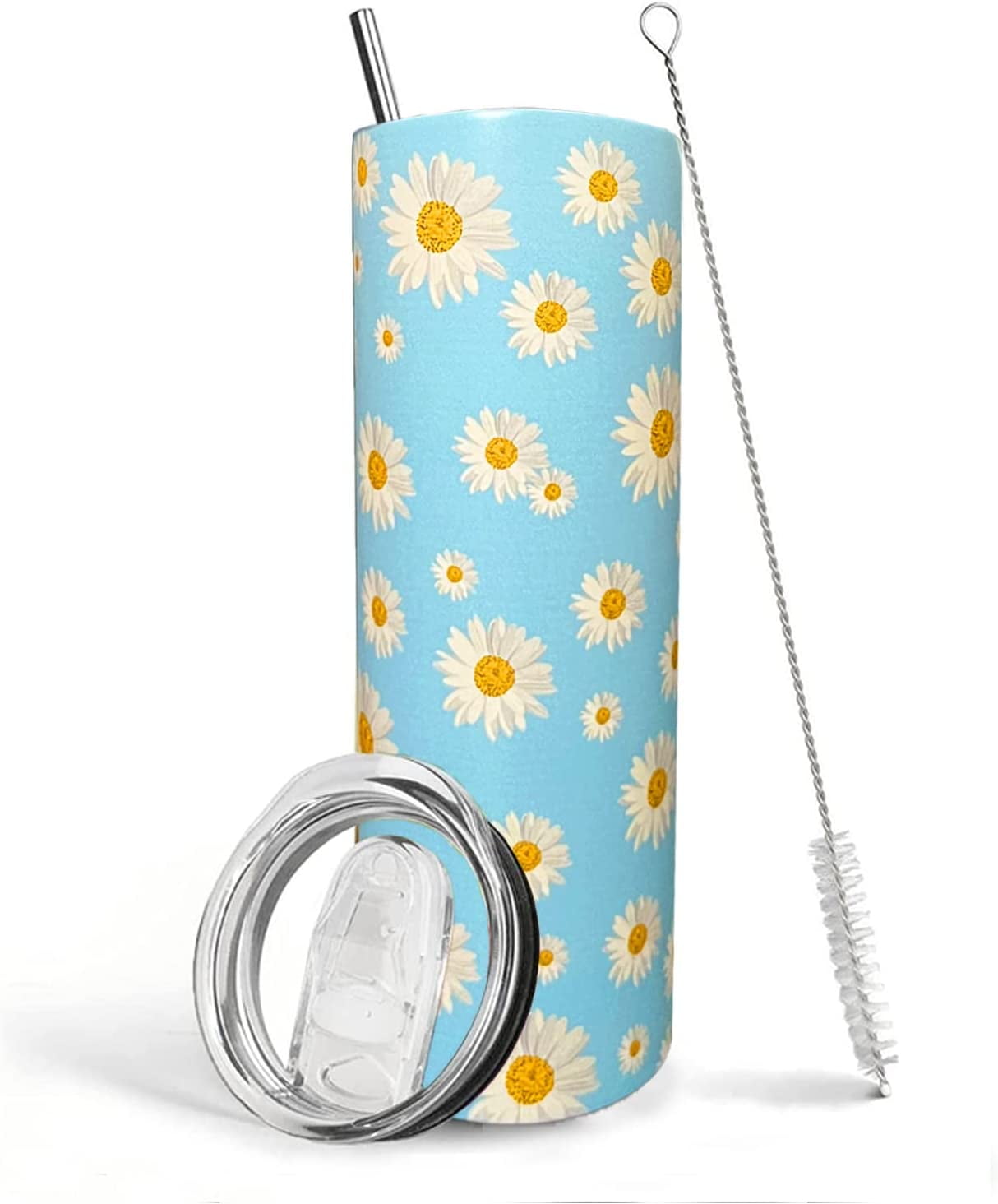 Daisy Gifts for Women Daisy Flowers Tumbler Daisy Coffee Mug Floral Cup ...