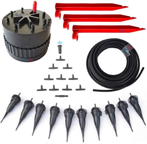 Daisy Hub Dripline System Starter Kit. Portable Drip Irrigation System ...