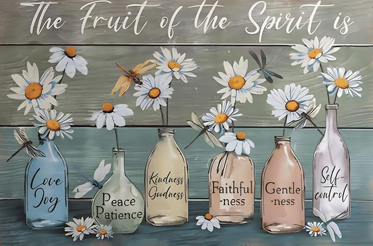 Daisy Jigsaw Puzzle for Adults, The Fruit of The Spirit Challenging ...