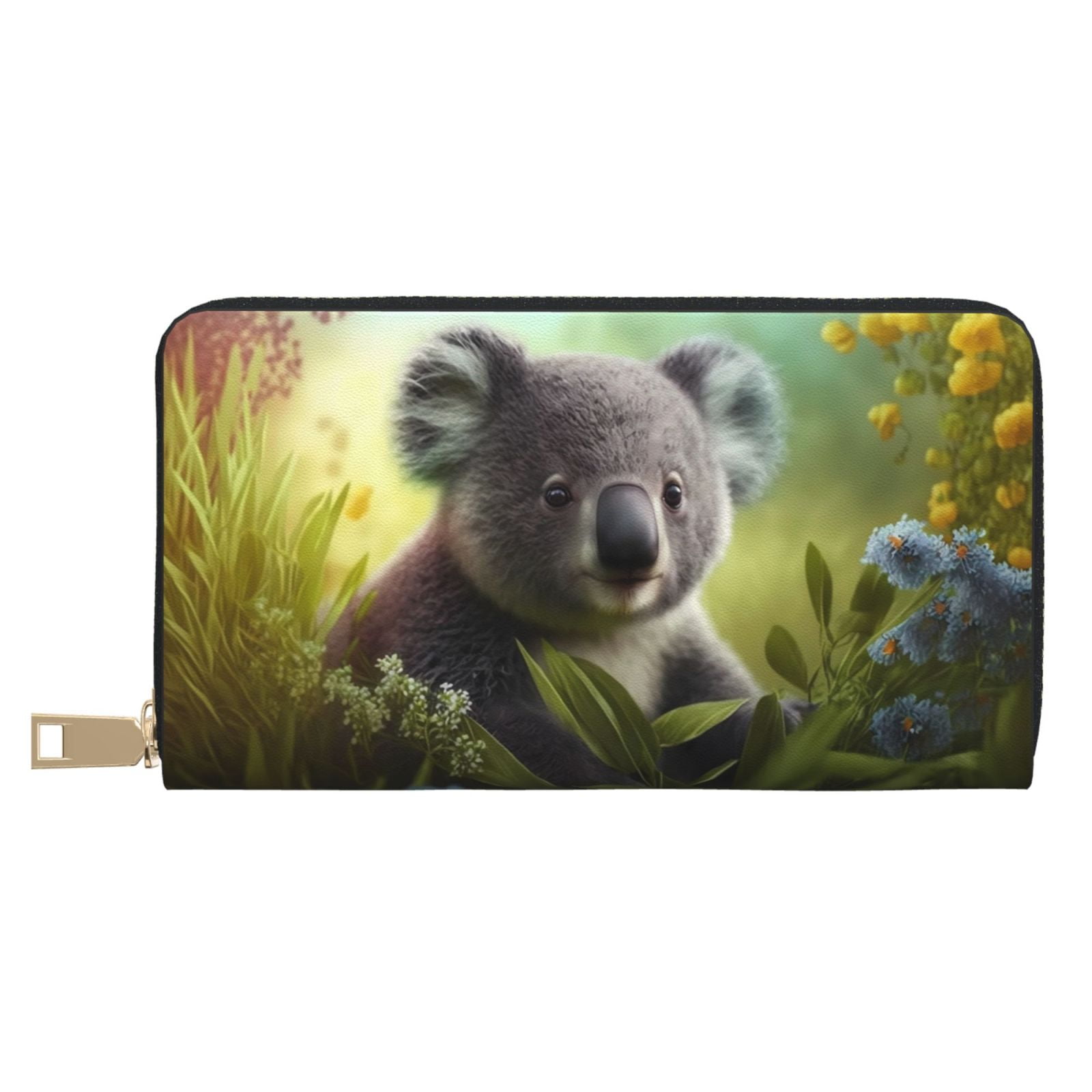 Daisy Koala Wallet Women, Leather Bifold Multi Card Wallet, Women's ...