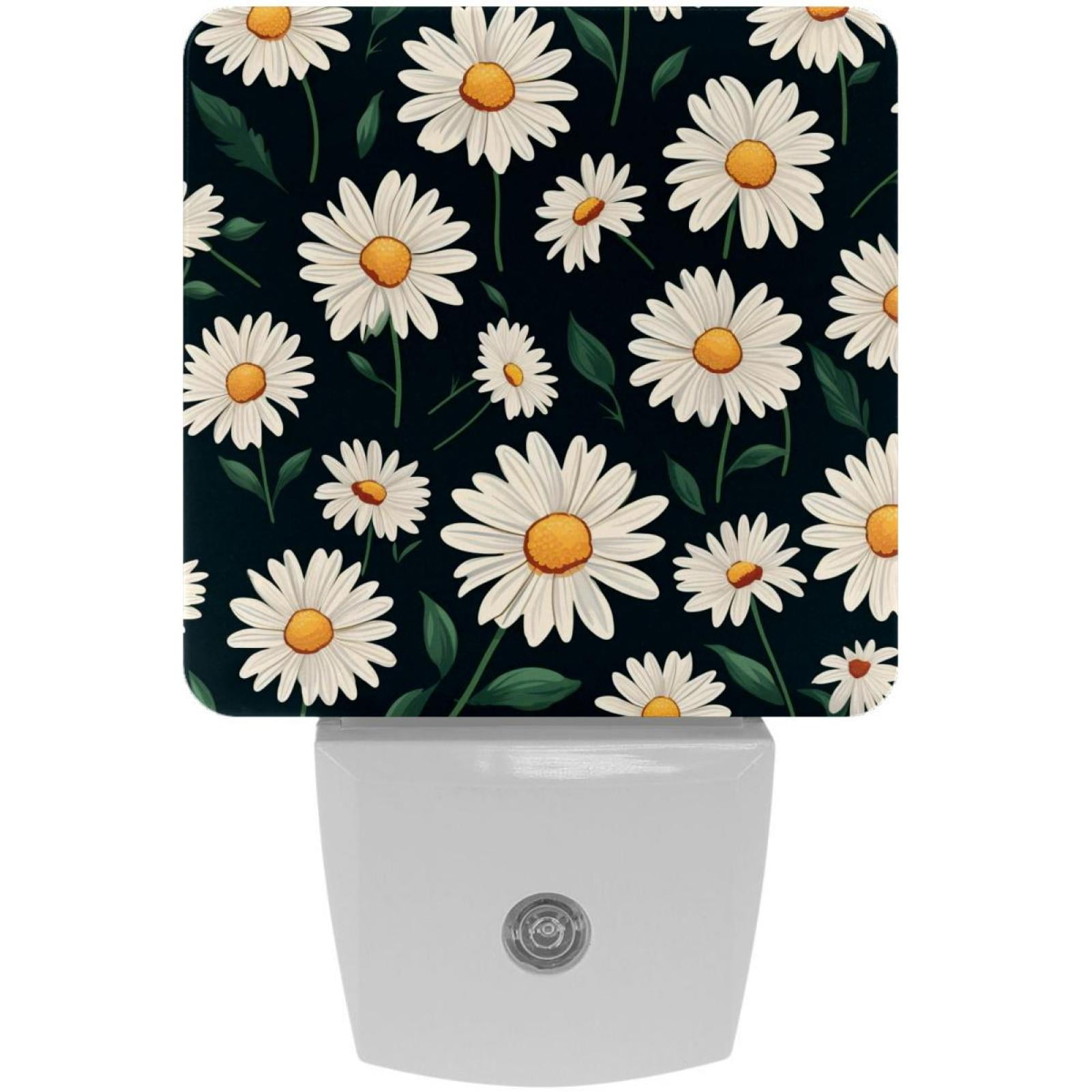 Daisy LED Square Night Light - Small and Bright Square-shaped LED Night ...