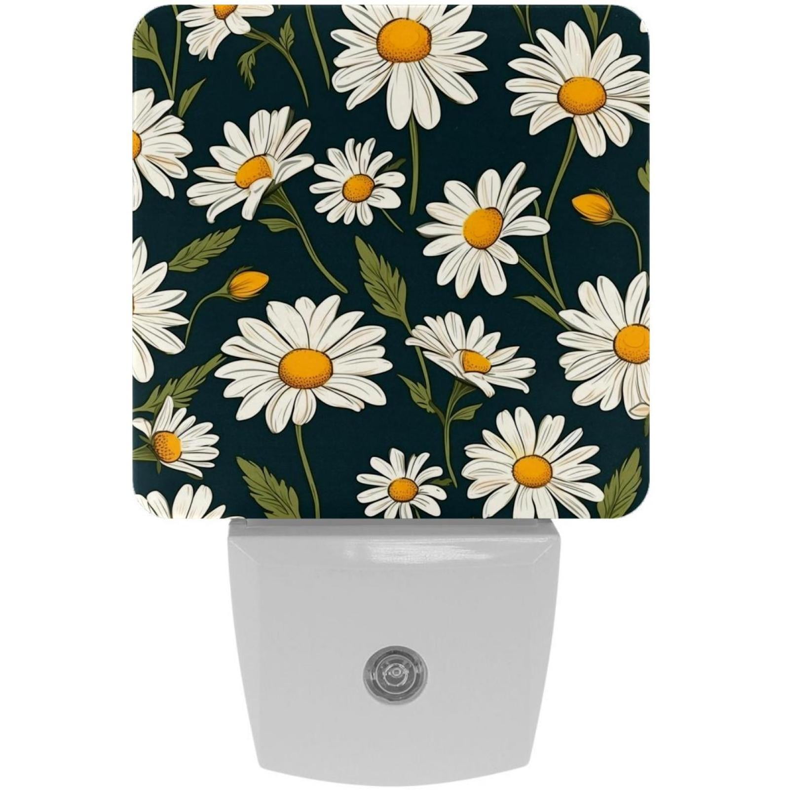 Daisy LED Square Night Lights - Modern and Versatile Plug-in Lighting ...