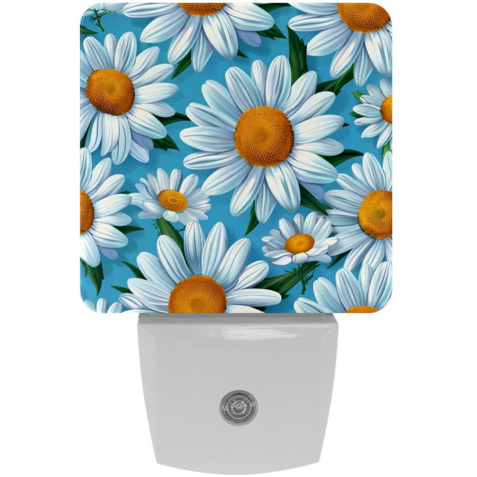 Daisy LED Square Night Lights for a Bright and Stylish Ambiance - Ideal ...