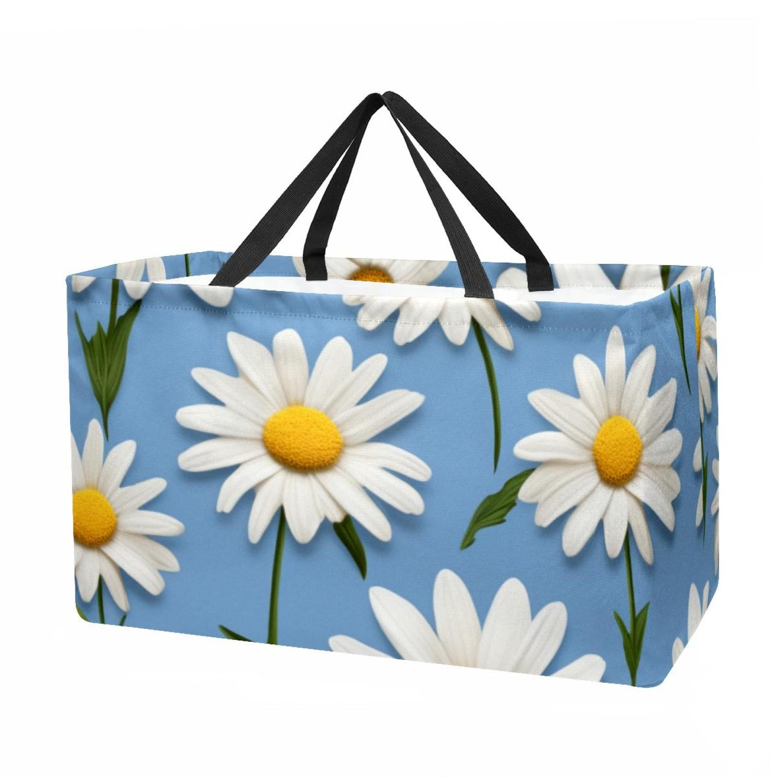 Daisy Large Capacity Reusable Foldable Cube Organizer with Oxford Cloth ...