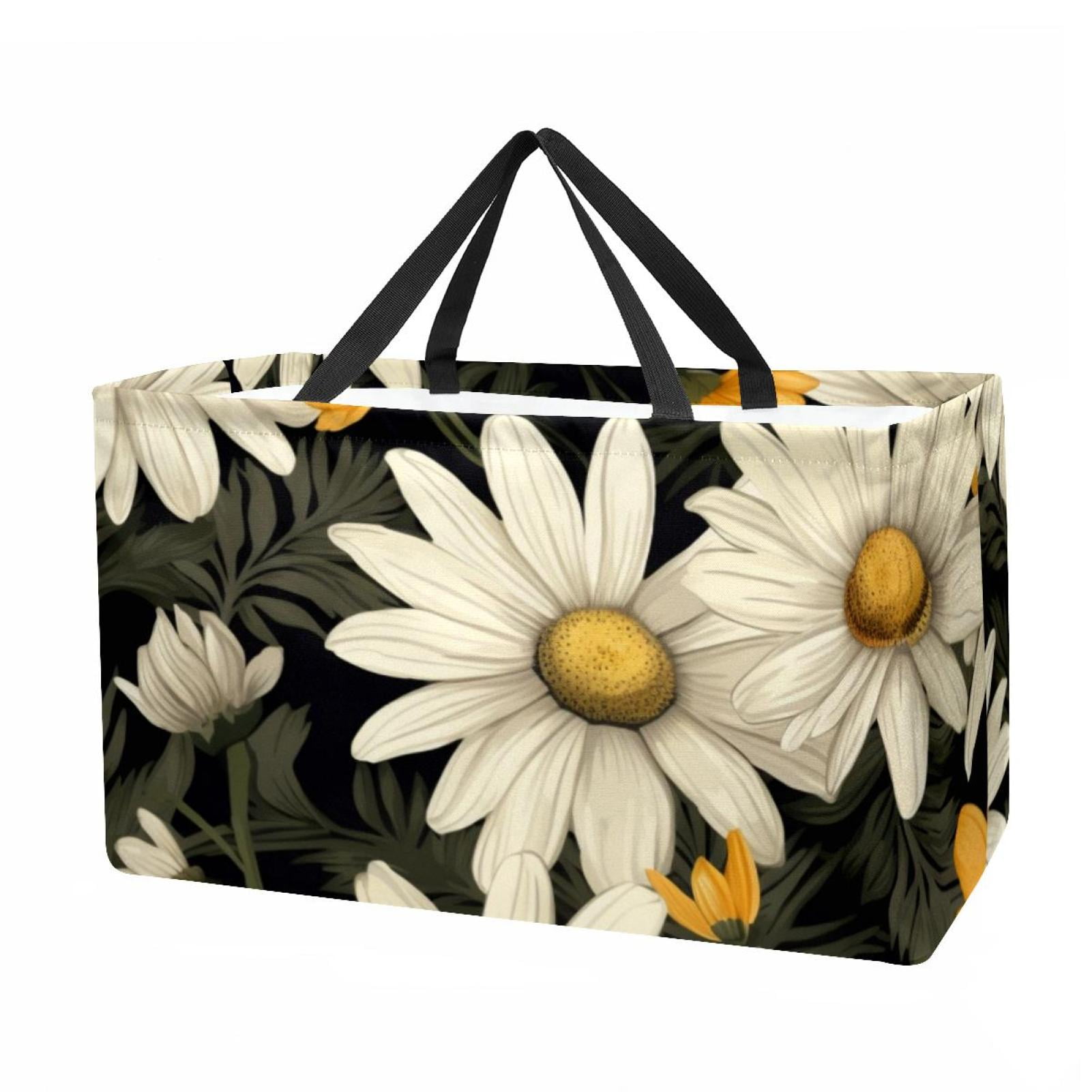 Daisy Large Capacity Reusable Foldable Oxford Cloth Storage Bins ...