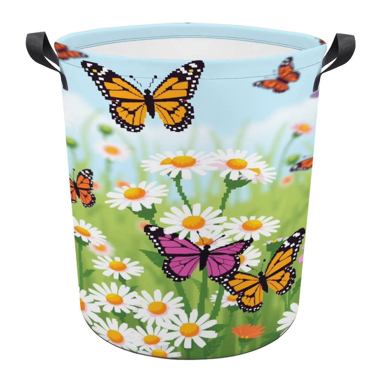 Daisy Laundry Basket Foldable Physical Culture Clothes Hamper for Baby ...