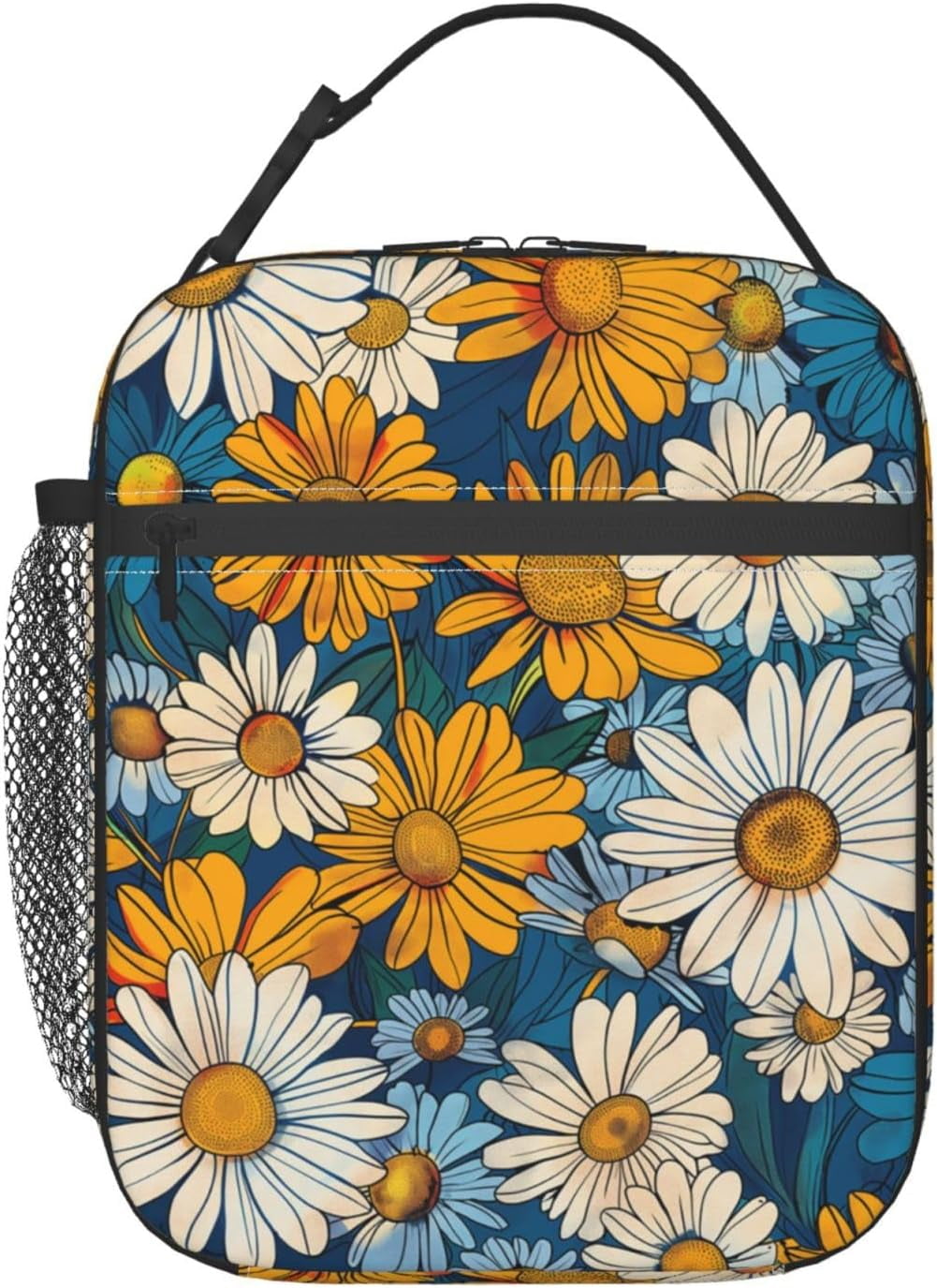 Daisy Lunch Box for Adults Women Floral Lunch Box Insulated Cooler ...