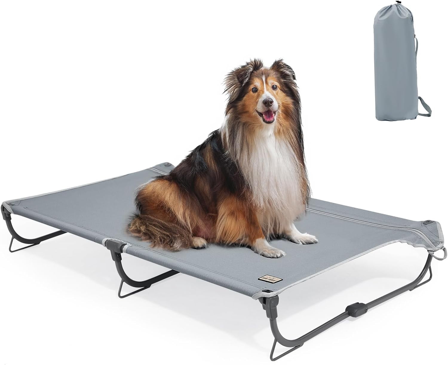 Daisy , Medium Foldable Elevated Bed, Portable Raised Outdoor Folding ...