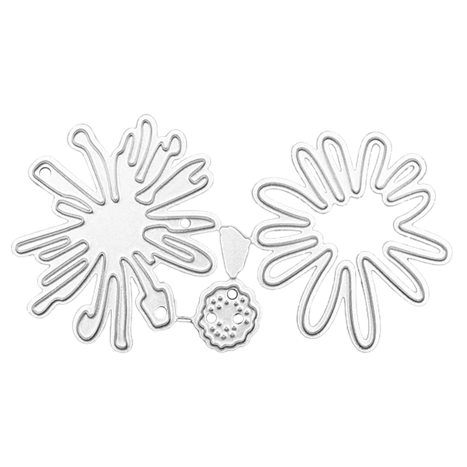 Daisy Metal Die-Cuts Cute Chrysanthemum Flower Cutting Dies Paper-Craft ...