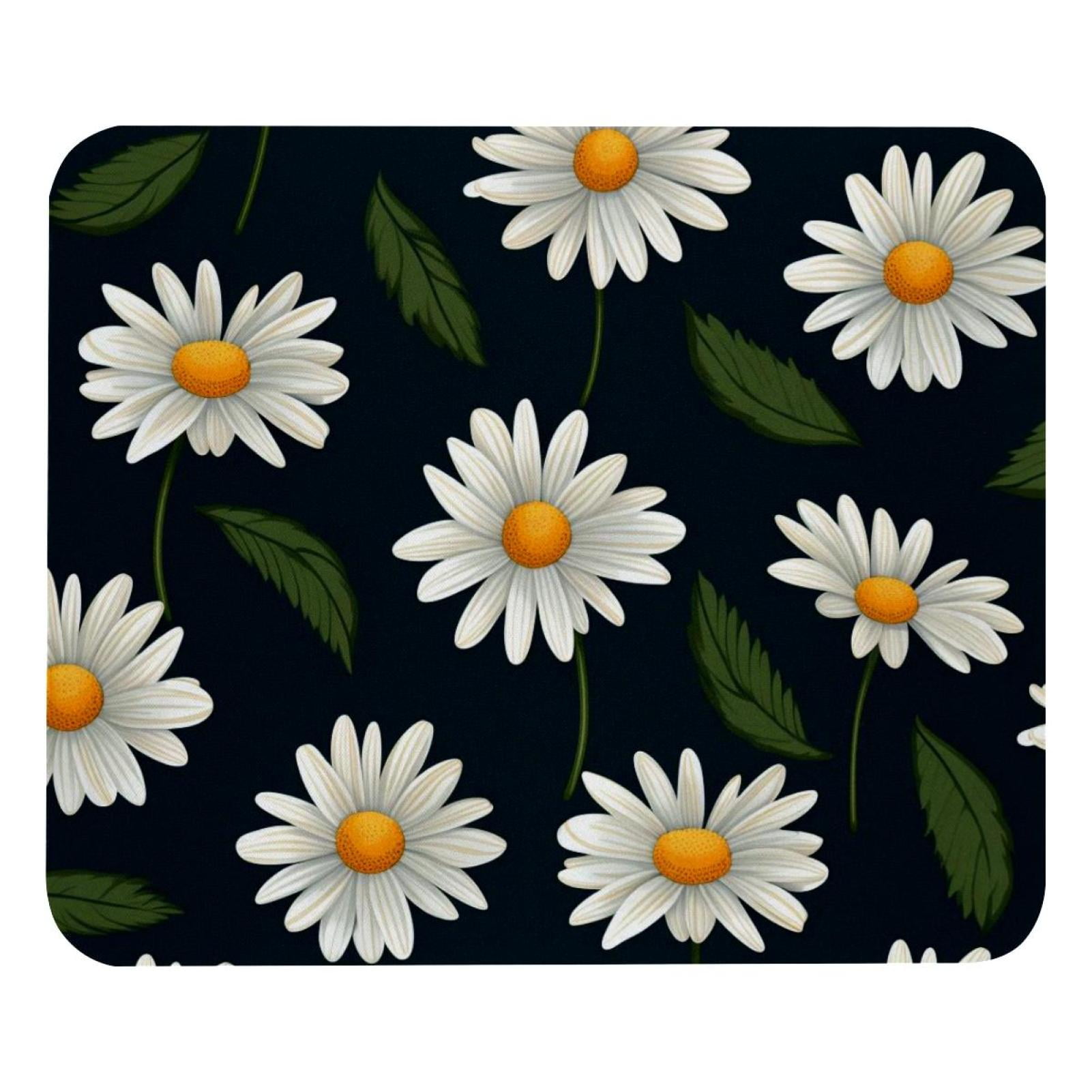Daisy Mouse Pad, Cloth with Rubberized Base - Walmart.com