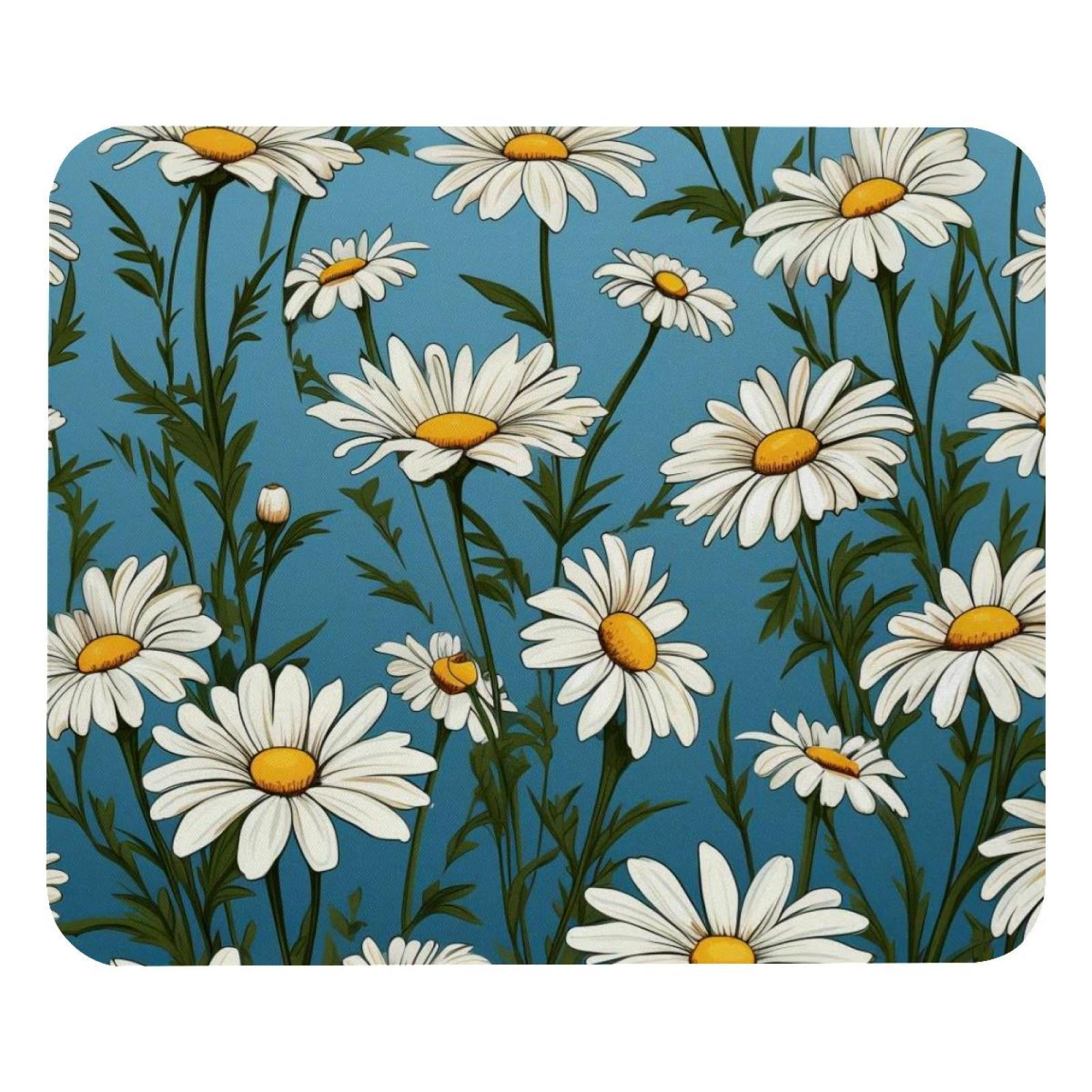 Daisy Mouse Pad, Cloth with Rubberized Base - Walmart.com