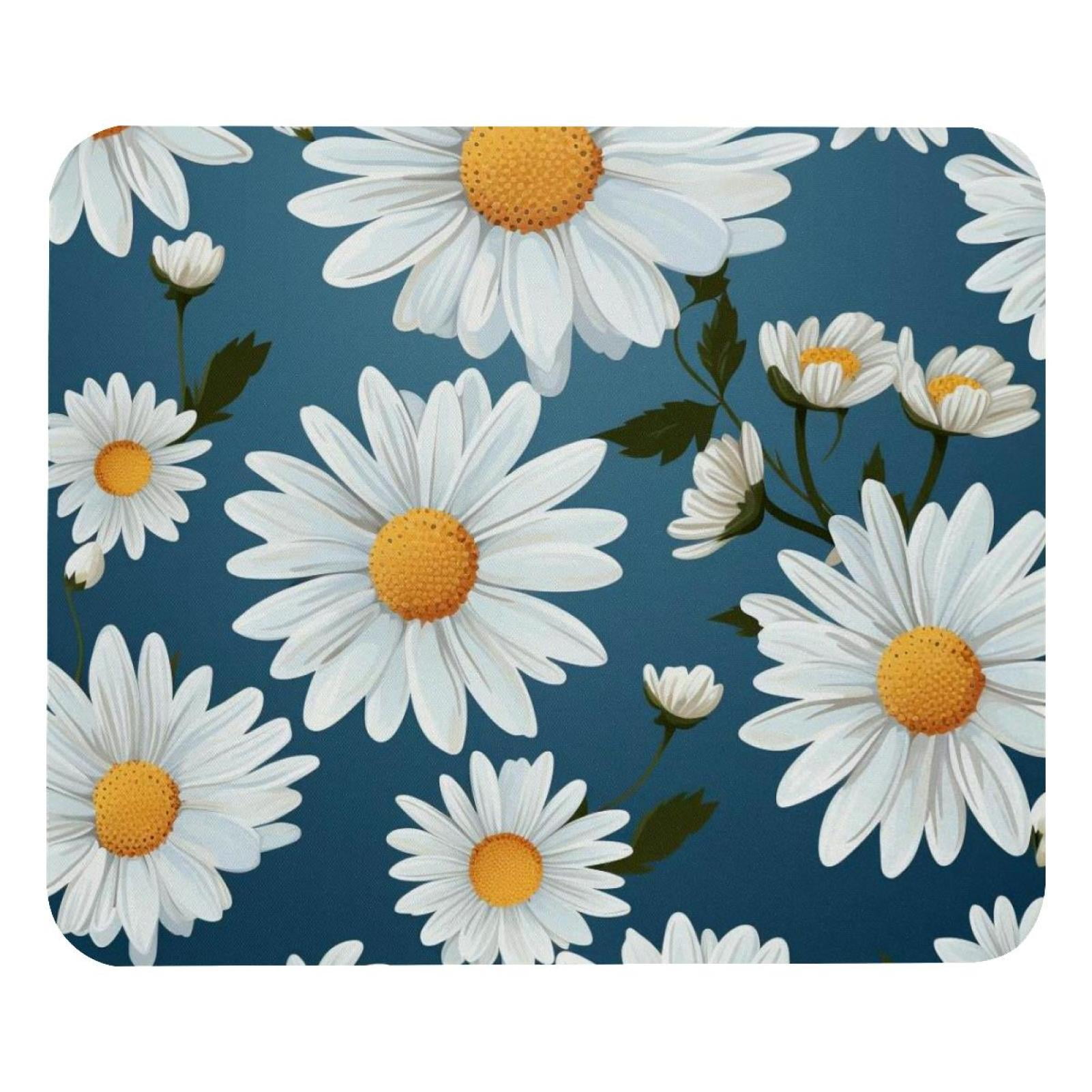 Daisy Mouse Pad, Cloth with Rubberized Base - Walmart.com
