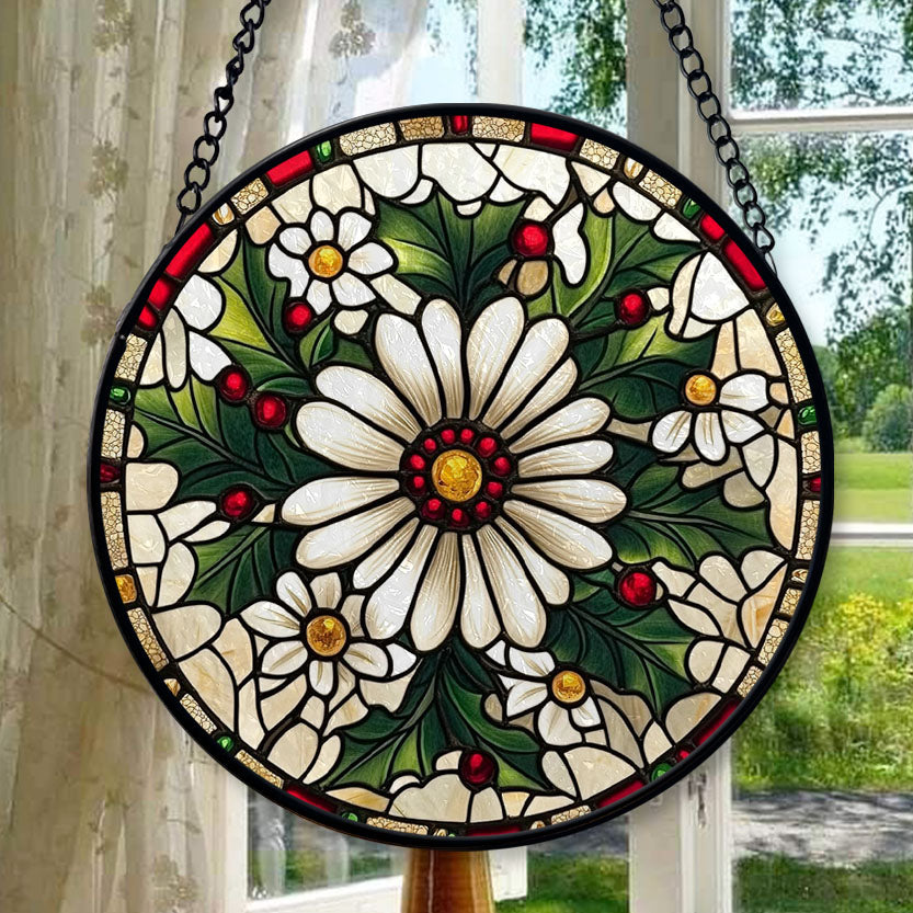 Daisy Ornament Suncatcher by Clare Donovan Window Hangings Birthday ...