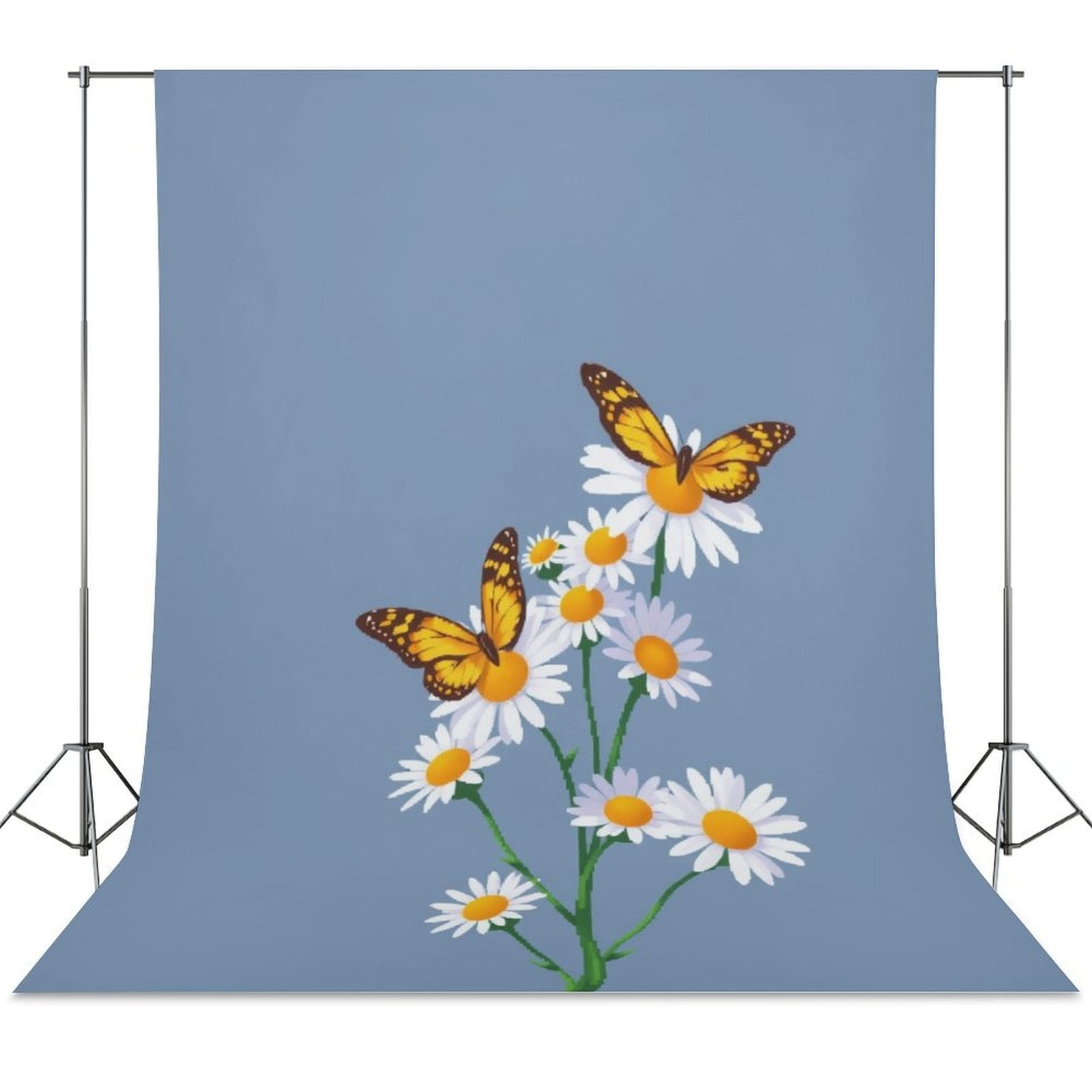 Daisy Party Backdrop Birthday Decoration Backgrounds for Photographs ...