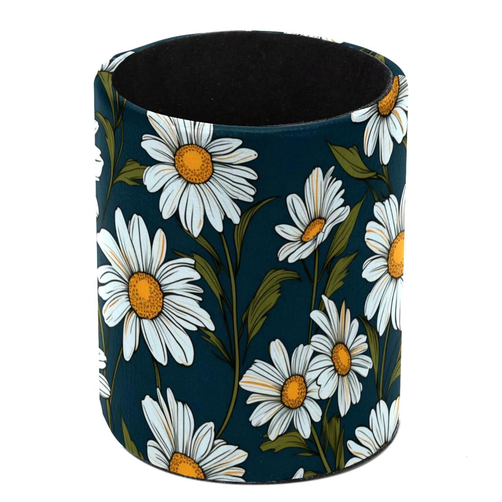 Daisy Pen Holder Stand Cup Pencil Holder Organizer Makeup Brush Holders ...
