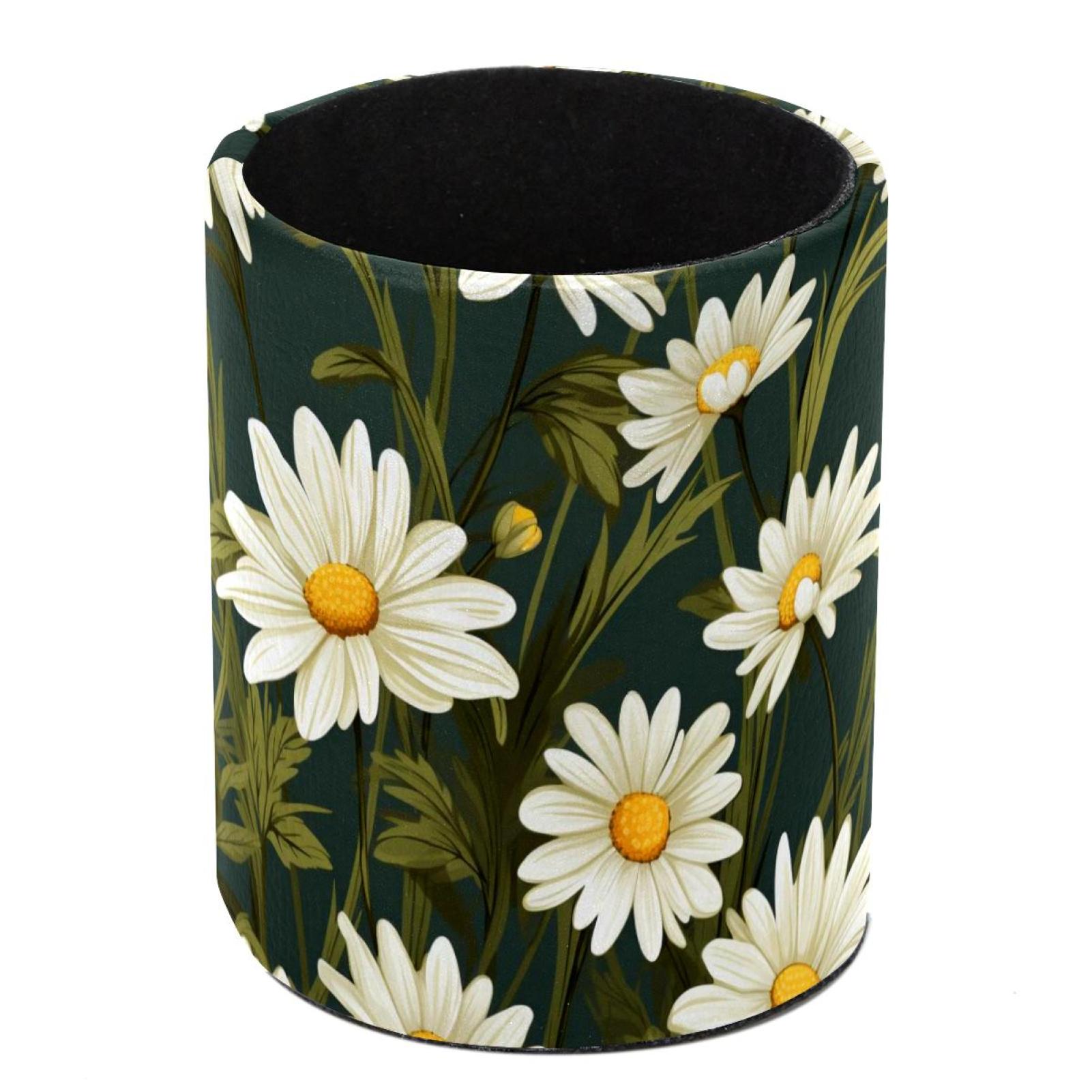 Daisy Pen Pencil Holder for Desk,Desk Pen Holder, Makeup Brush Holder ...