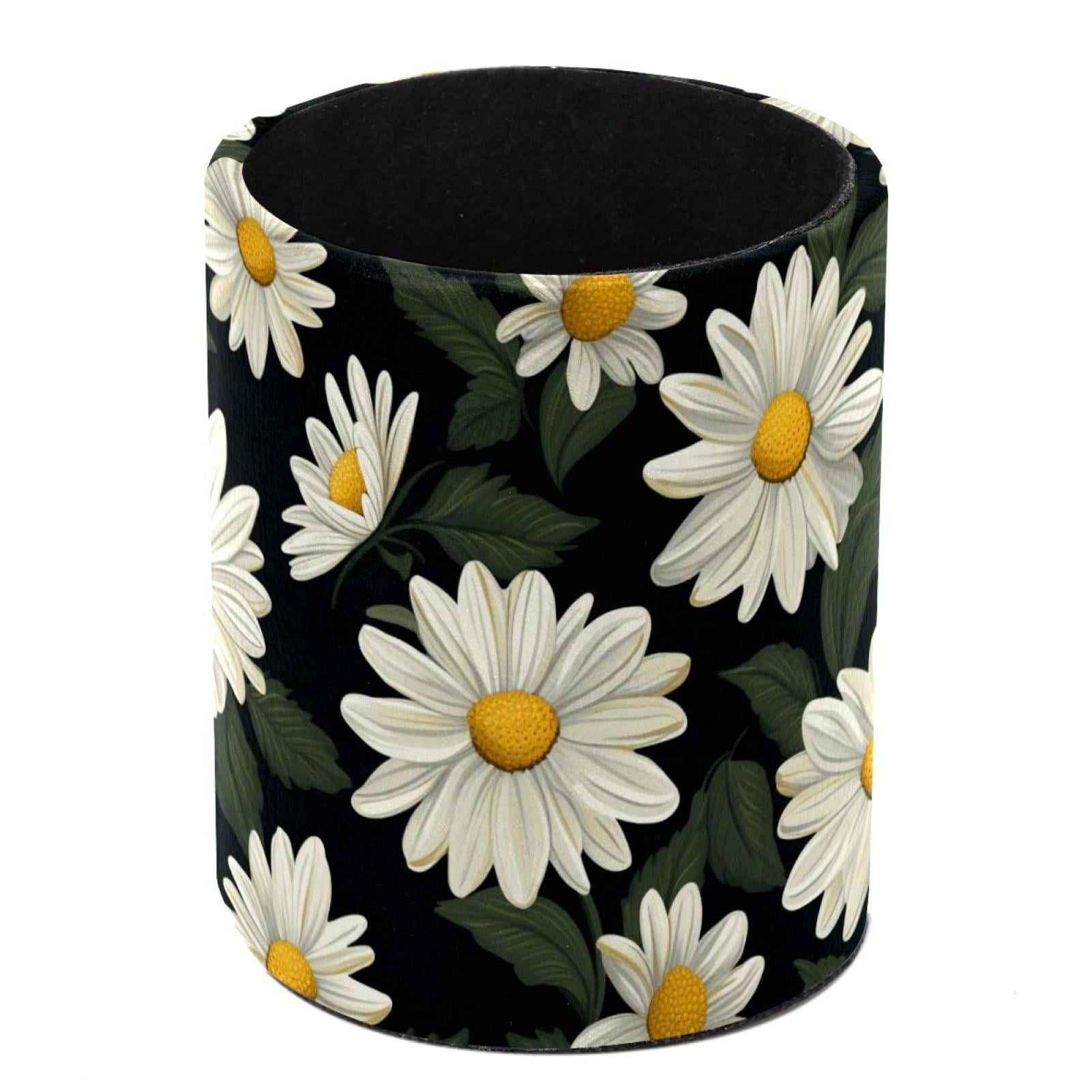 Daisy Pencil/Pen Holder for desk, Round Desktop Organizer for Desk ...