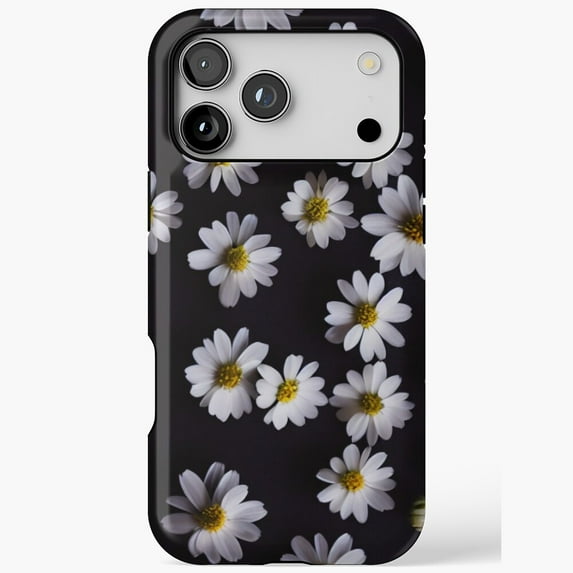 Daisy Phone Case Floral Design Pattern iPhone Case 11 through 17 Pro ...