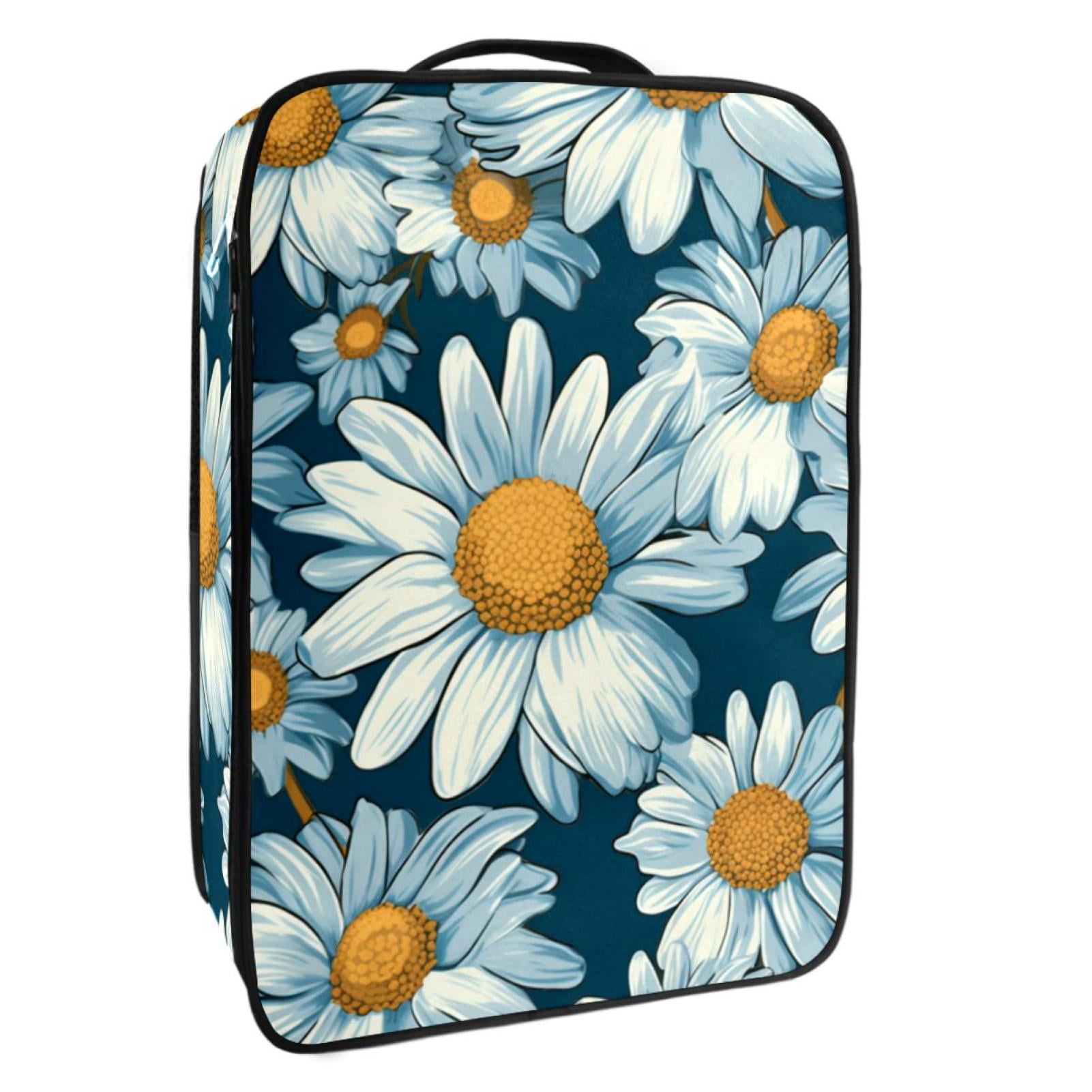 Daisy Polyester Shoe Box Storage Container Organizer - 23x31cm/9x12in ...