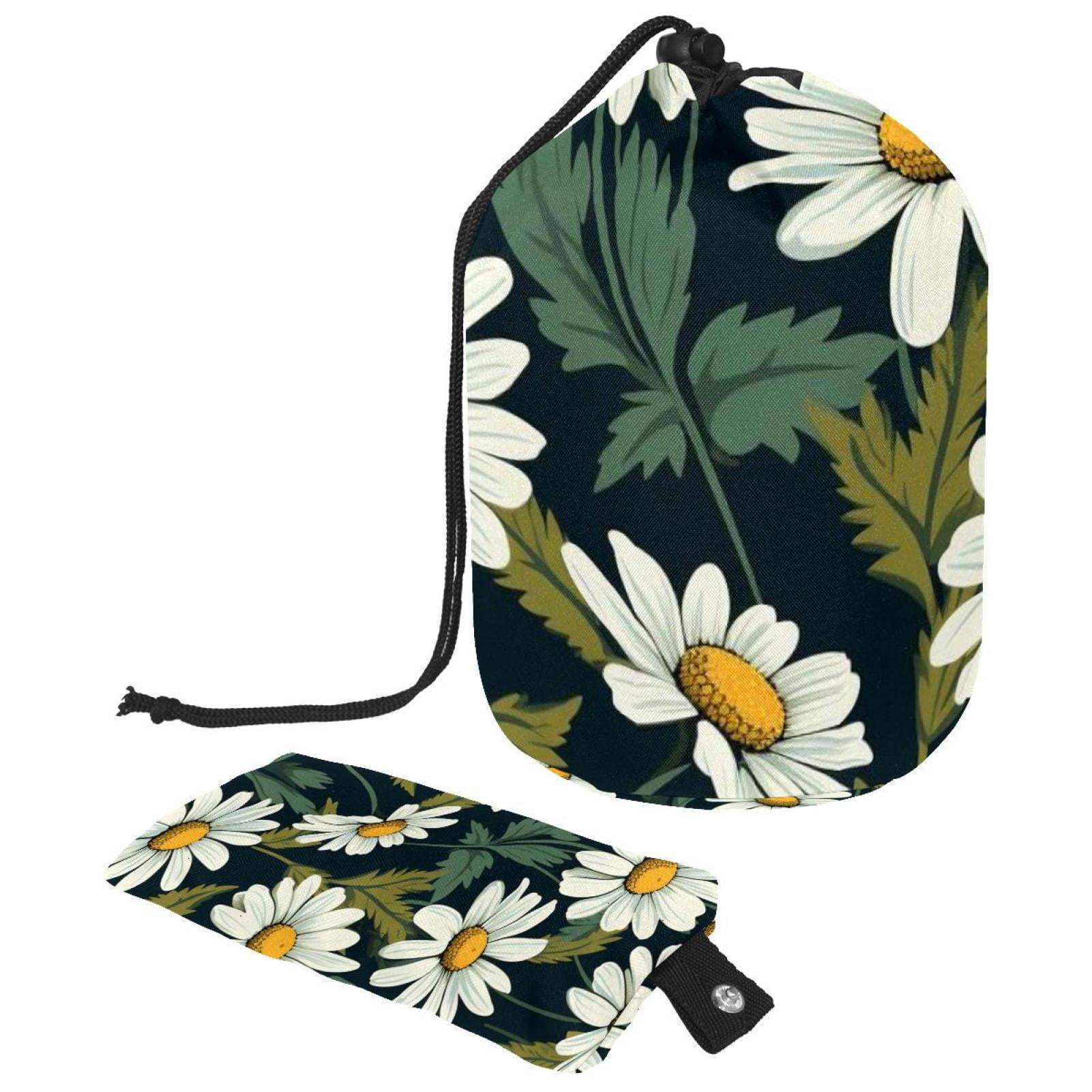 Daisy Portable Drawstring Foldable Travel Laundry Bag Shower Bags Mesh ...