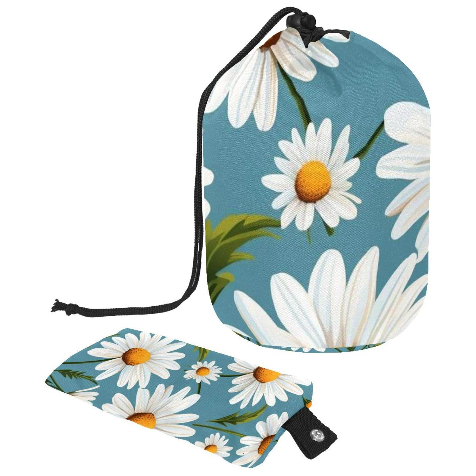 Daisy Portable Drawstring Foldable Travel Laundry Bags Wash Bag Laundry ...