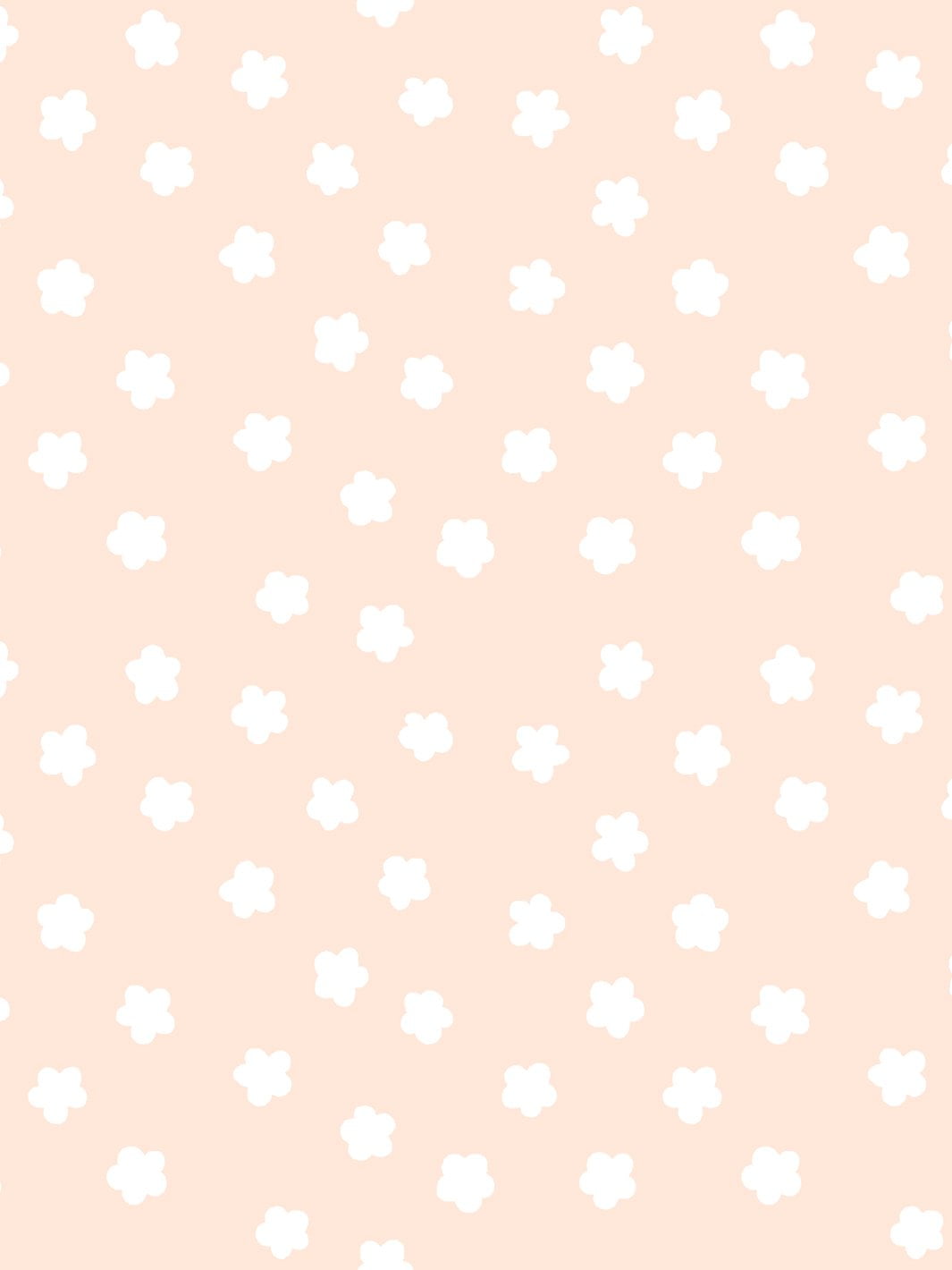 Daisy Removable Vinyl Wallpaper by Barbie - Peach - Walmart.com