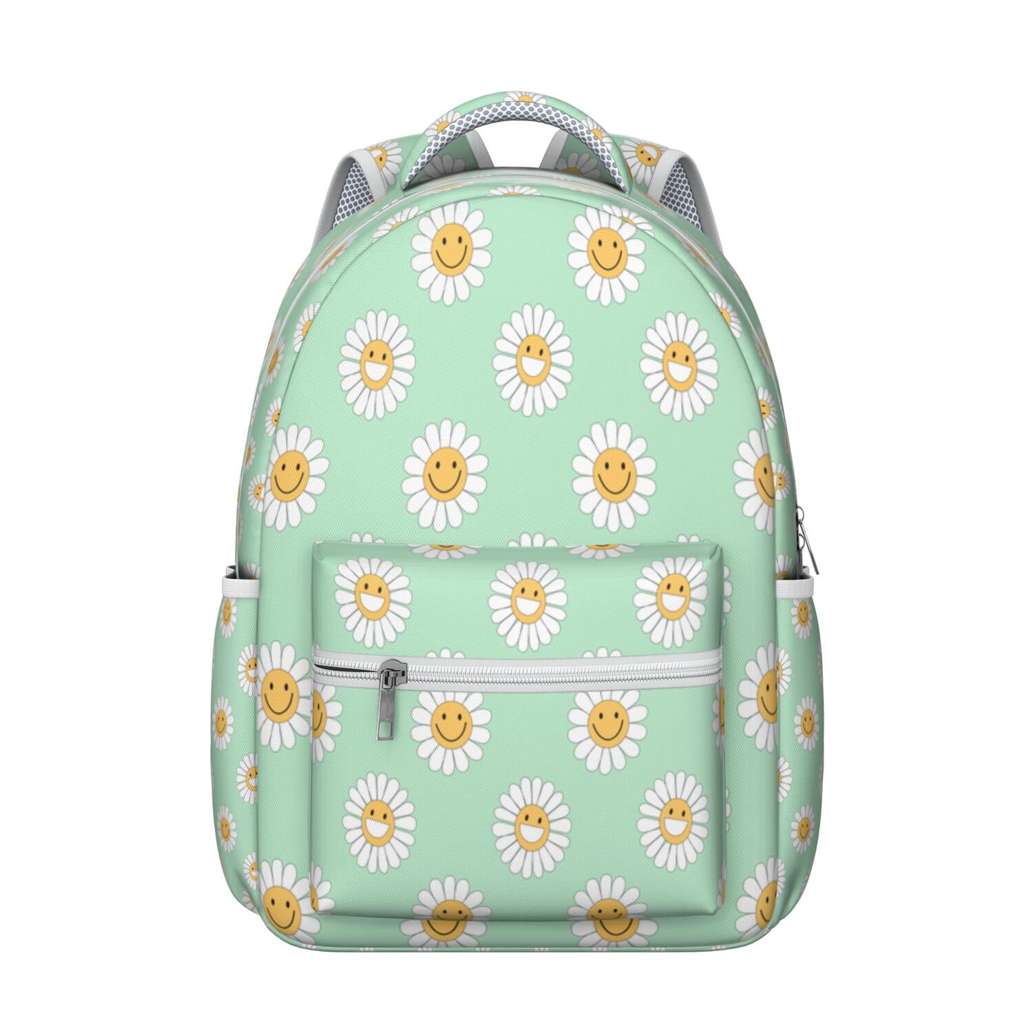 Daisy Retro Aesthetic Backpack - Waterproof & Durable School Bag for ...