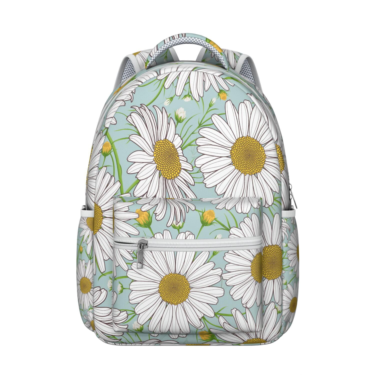 Daisy Retro Aesthetic Backpack - Waterproof & Durable School Bag for ...