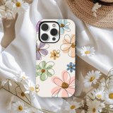 Daisy Retro Floral Spring Pastel Boho Flower Aesthetic Phone Case for ...