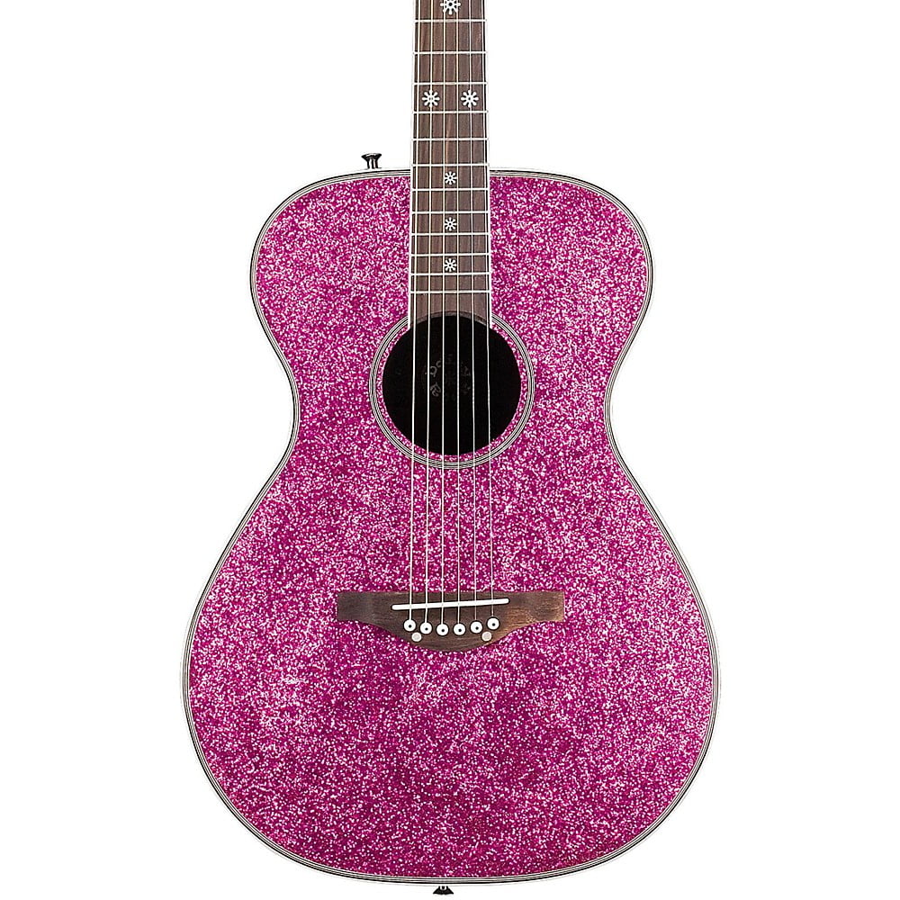 Pink Sparkle Electric Guitar