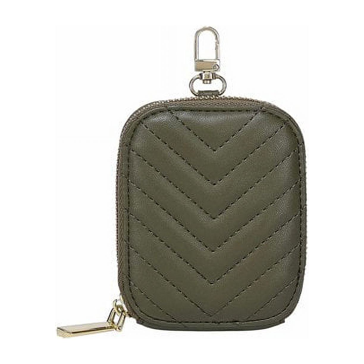 Daisy Rose Rectangle Quilted Chevron Coin Purse Pouch Change Wallet ...