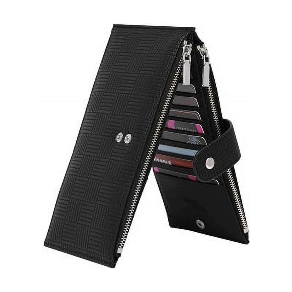 Daisy Rose Large PU Vegan Leather Clutch, RFID Blocking Multi Card ...