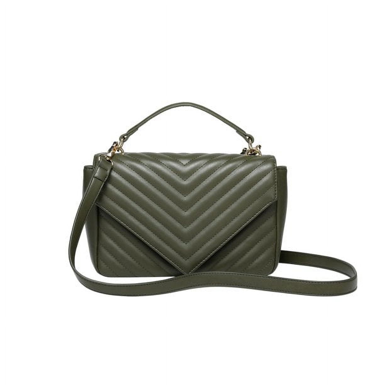 Daisy Rose Quilted PU Vegan Leather Cross Body Bag, Adjustable Strap ...