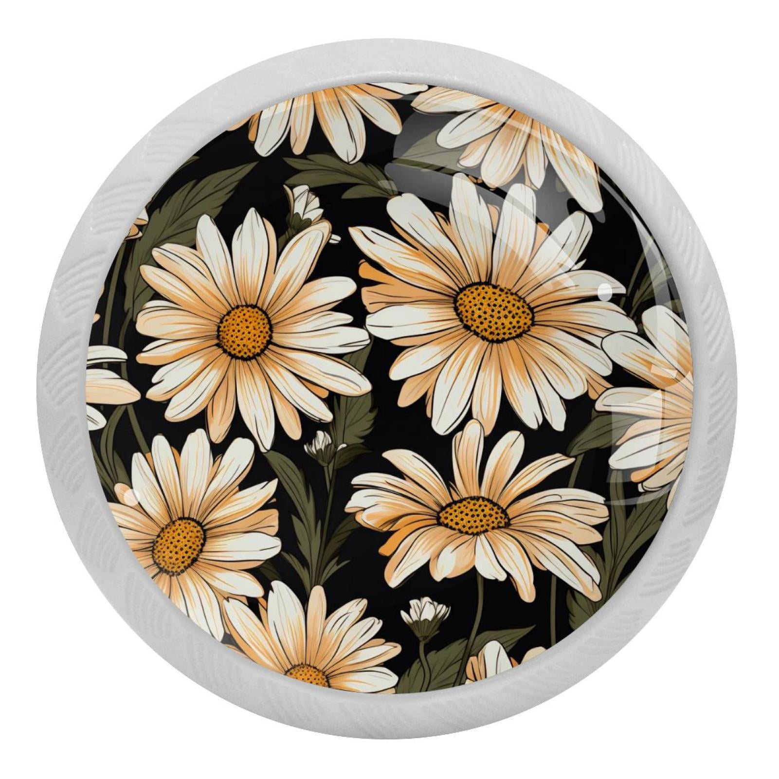 Daisy Round Glow-in-the-Dark Dresser Hardware Pack: Fluorescent Drawer ...