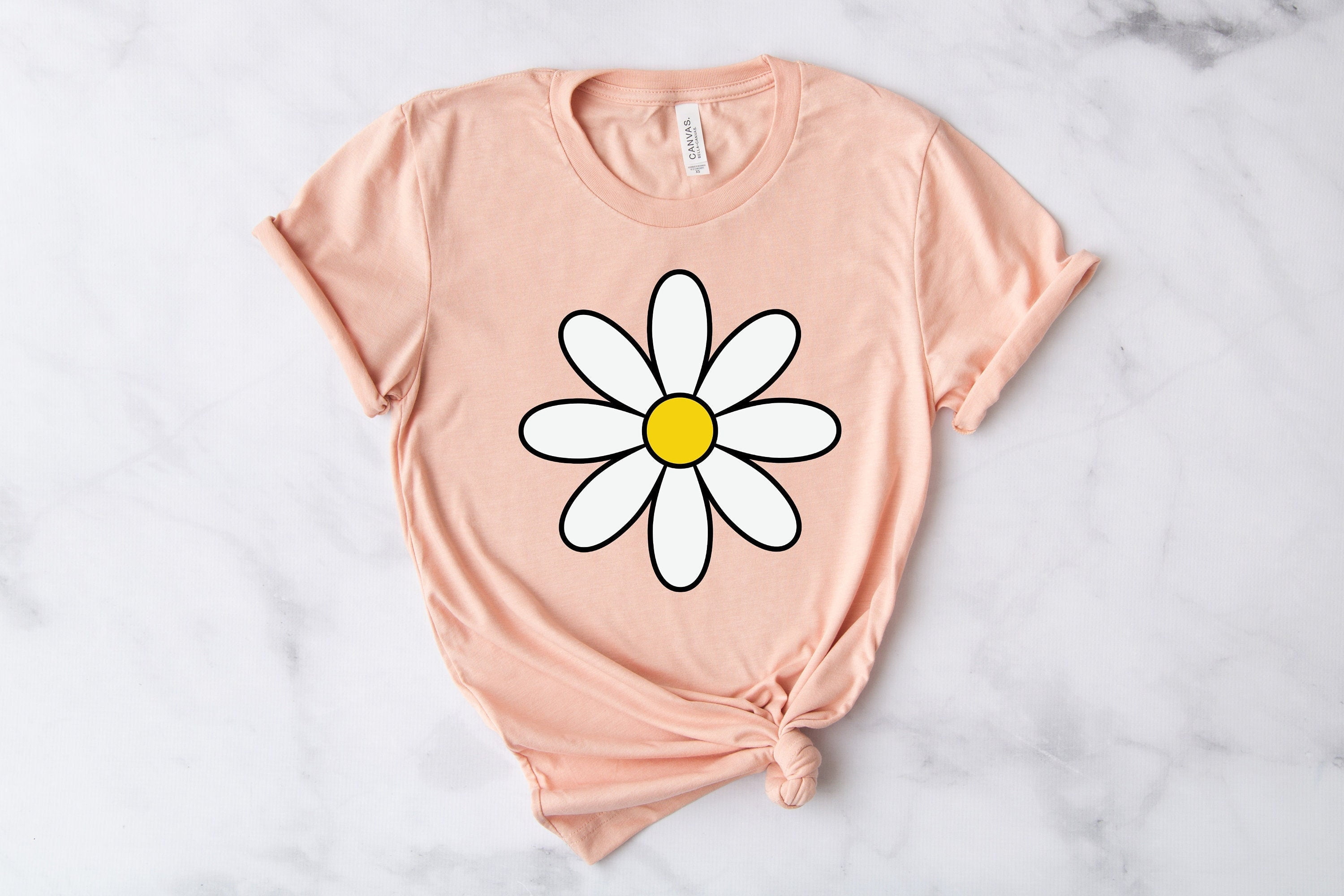 Daisy Shirt, Wildflower Shirt, Boho Shirt, Floral T-shirt Gift, Birth ...