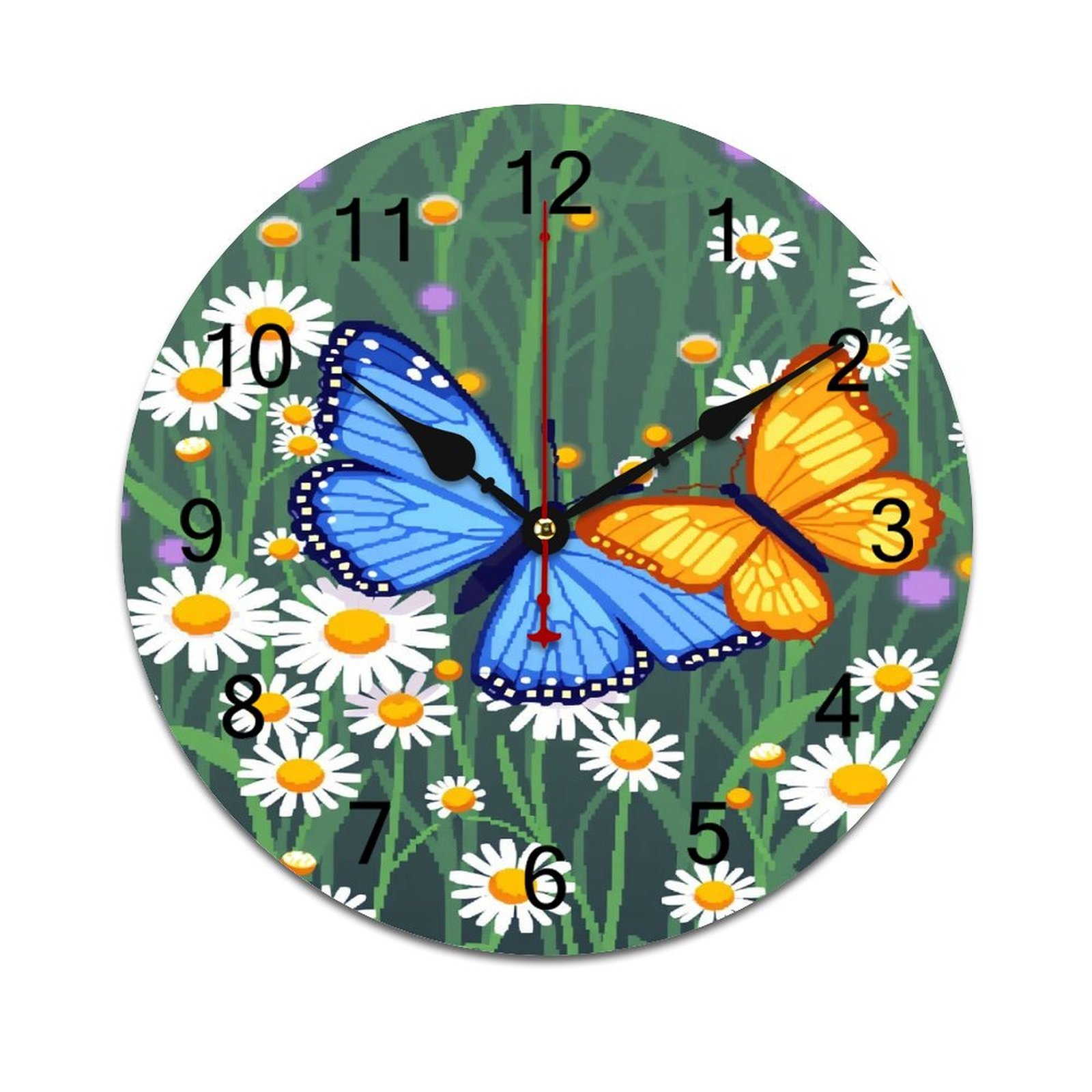 Daisy Silent Wall Clock Movement Battery Clock Mechanism Wall Clock ...
