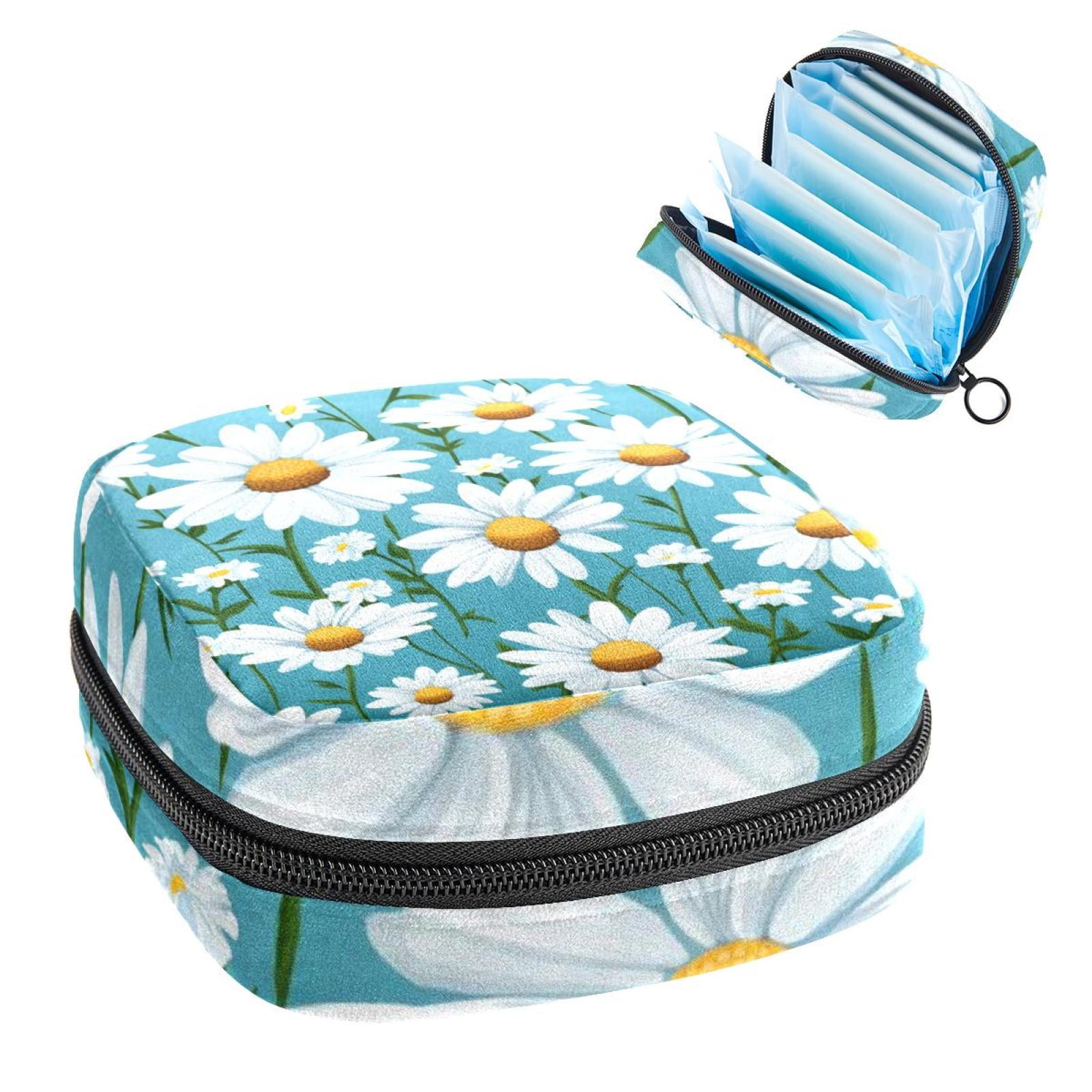 Daisy Small Bag Mini Makeup Bag Travel Organizer Zipper Pouch Makeup ...
