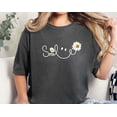 Daisy Smile Face ShirtDaisy Floral Smile TshirtWomen Flower Tshirt ...