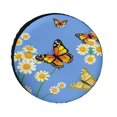 Daisy Spare Tire Cover Universal Waterproof Dust Proof Wheel Covers Fit ...