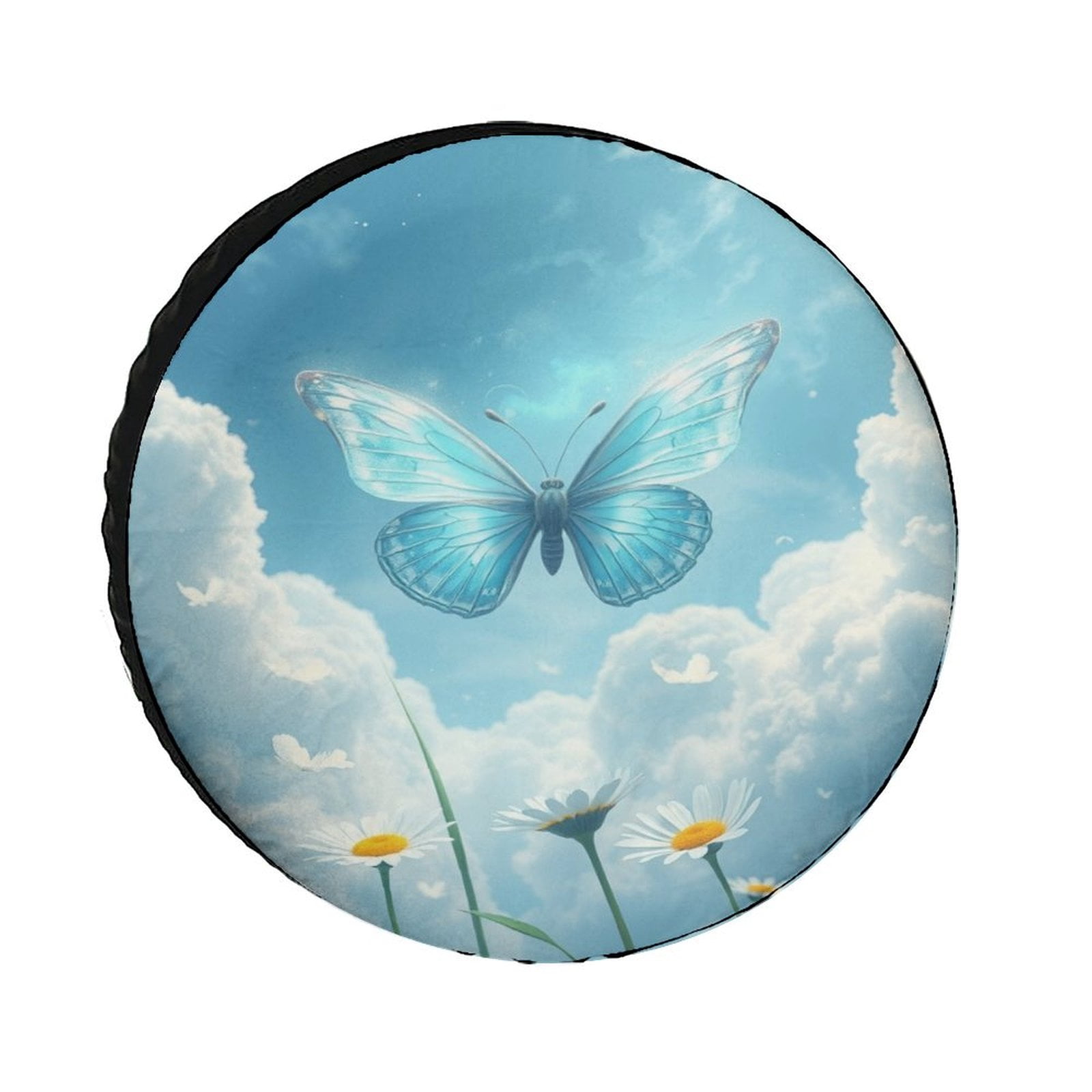 Daisy Spare Tire Cover Weatherproof Wheel Camper Protectors Universal ...