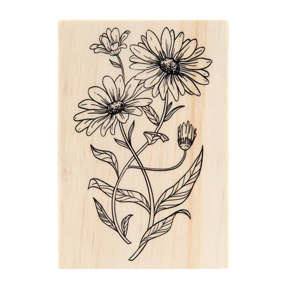 Daisy Stamp by Recollections - Walmart.com