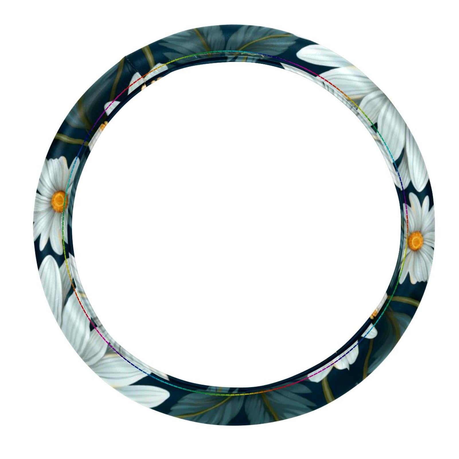 Daisy Stylish Steering Wheel Cover, Mother's Day Decor for Car ...