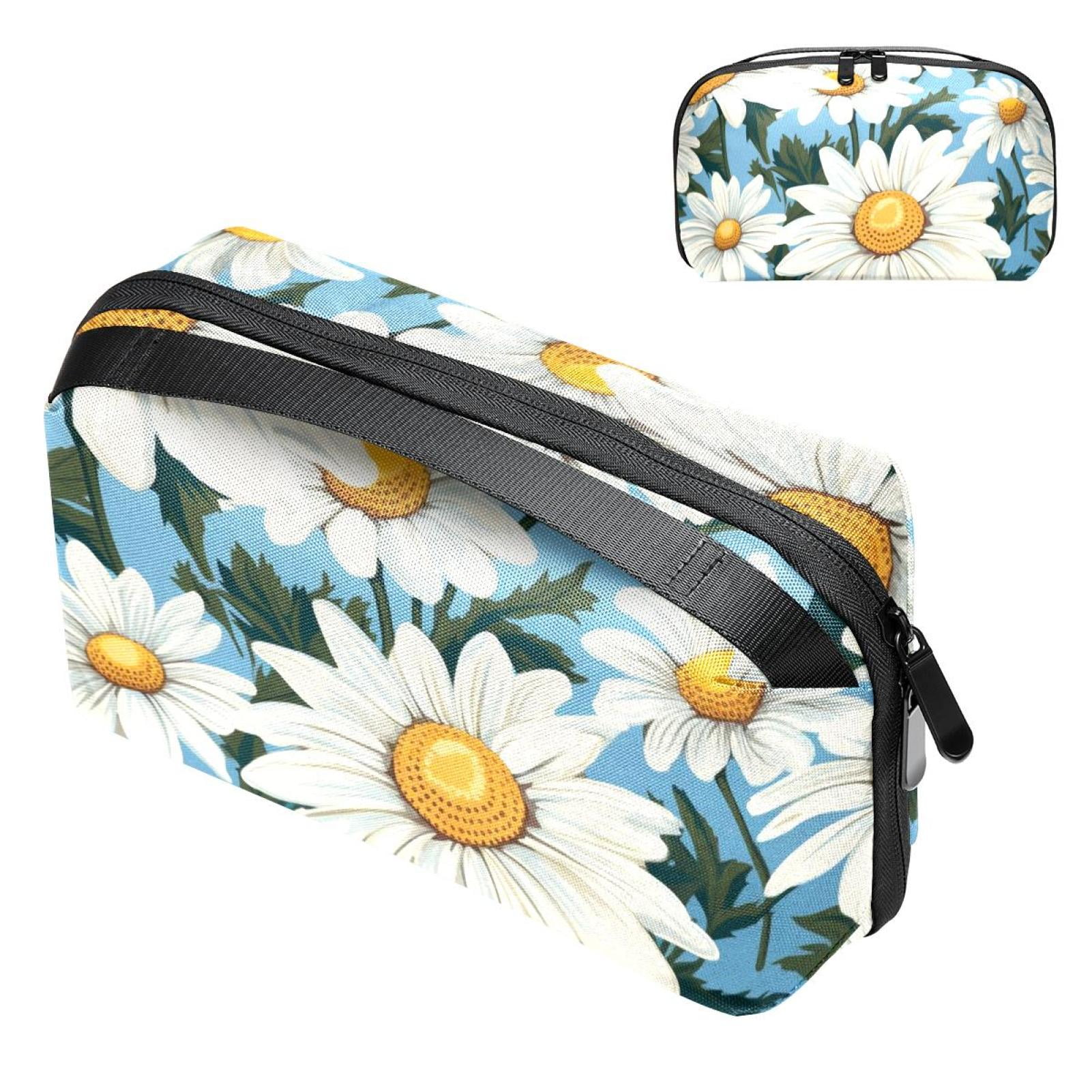 Daisy Travel Case Charger Pouch Hard Drive Bag Cable Organizer Desk ...