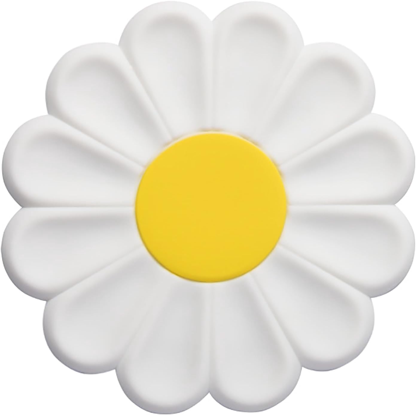 Daisy Trivet for Hot Pots and Dishes, 6.7 Inch Round Flexible Silicone ...