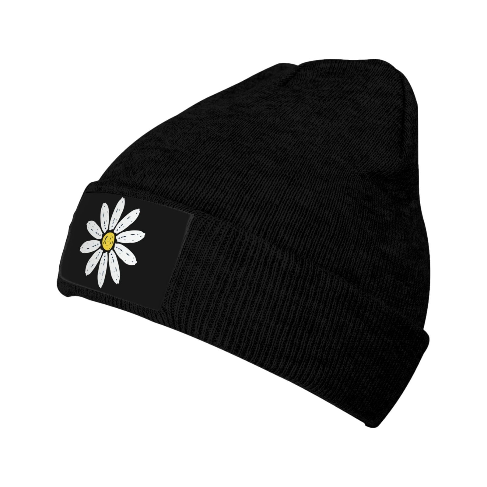 Daisy Unisex Adult Knit Beanie For Men Women Warm Snug Hat Cap Knitted ...