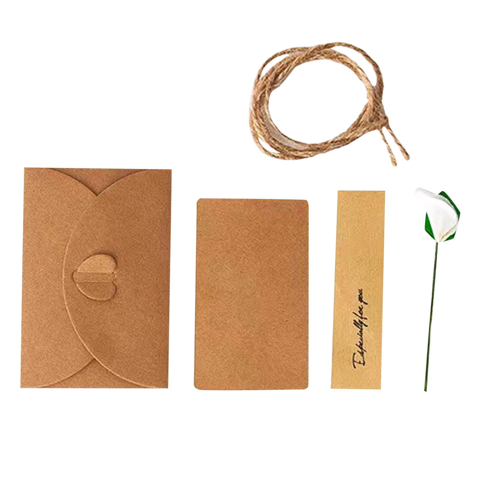 Daisy Valentine's Day Cards Contain Envelopes with Dried Flowers ...